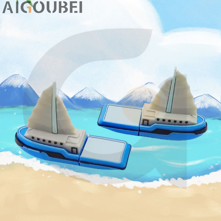 Sailboat แฟลชไดรฟ์ซิลิโคน USB 2.0 1GB 2GB 4GB 8GB 16GB 32GB 64GB 128GB ...