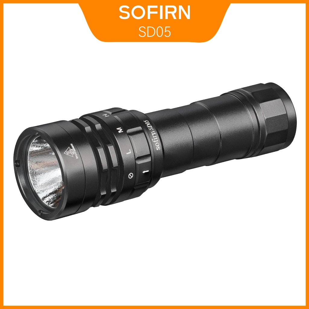 Sofirn SD05 ไฟฉายดําน้ํา 3000lm 100 เมตร Xhp50.2 LED สําหรับตั้งแคมป์ เดินป่า ค้นหา | Shopee ...