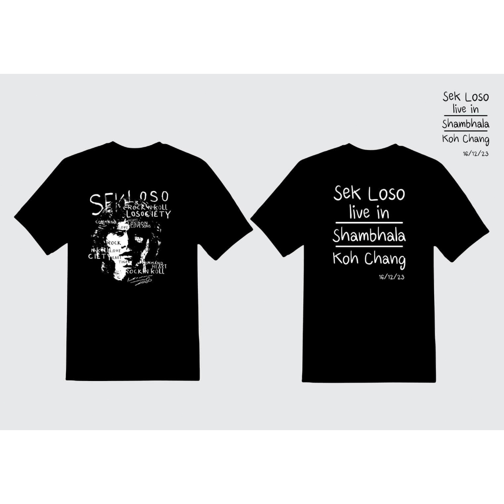 ใหม่ เสื้อยืด SEK LOSO T-Shirt ใหม่ ผ้าCotton 100% ไม่จำกัดเพศ ฝ้าย 100% ขนาด S-5XL | Shopee ...