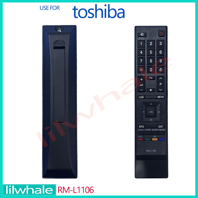 รีโมตคอนโทรลทีวี LCD สําหรับ Toshiba RM-L1106 | Shopee Thailand