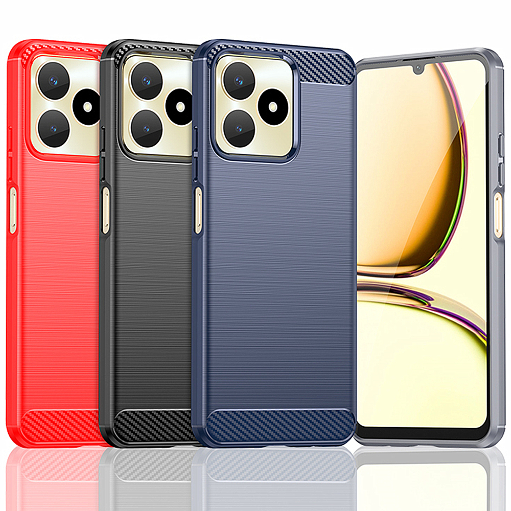 เคส Realme C53 case คาร์บอนไฟเบอร์ เกรดสูง อ่อนนุ่ม เคสมือถือ เคส ...