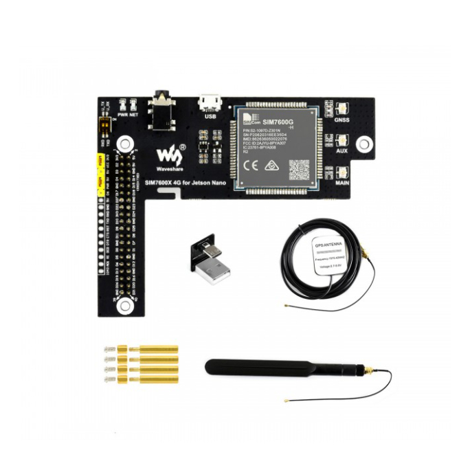 4G LTE GPS Satellite Positioning Module Expansion Board Shield HAT Set ...