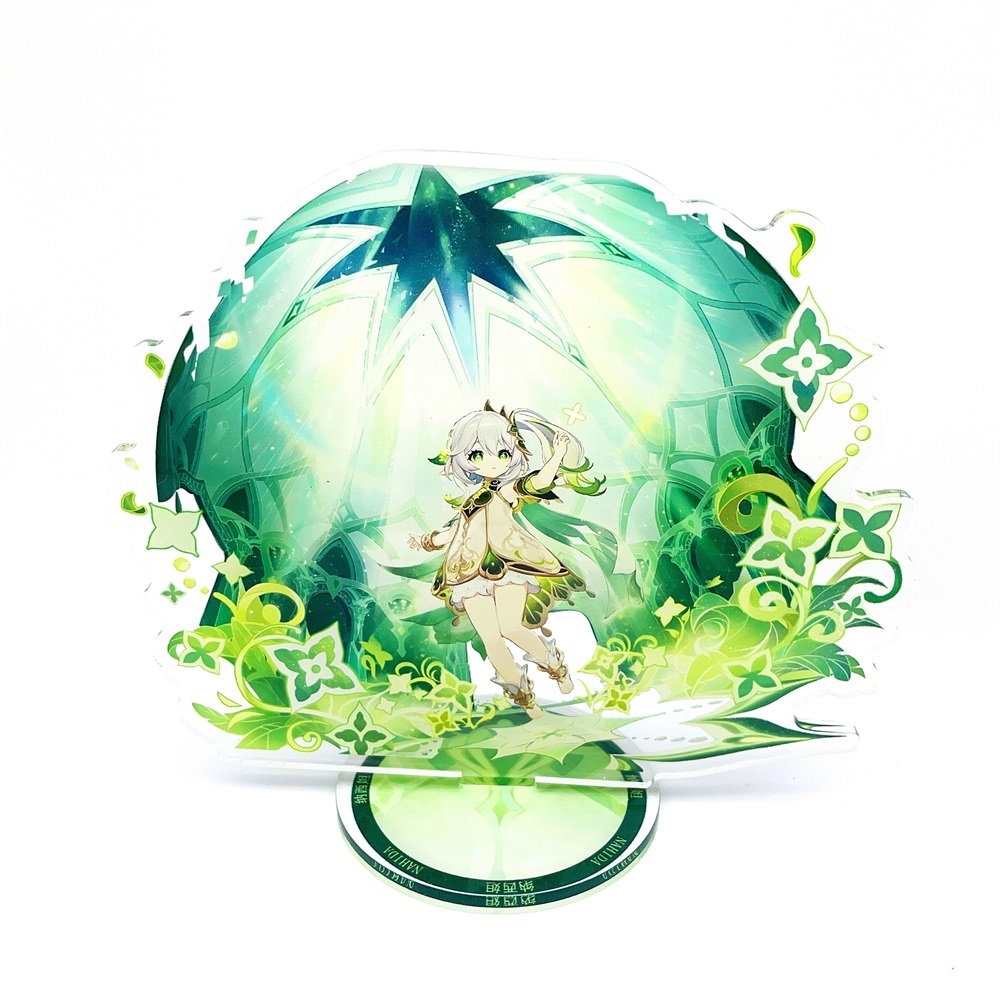 โมเดลฟิกเกอร์อะนิเมะ Genshin ใหม่ Baizhu kavh Kirara Wanderer รูปแบบ ...