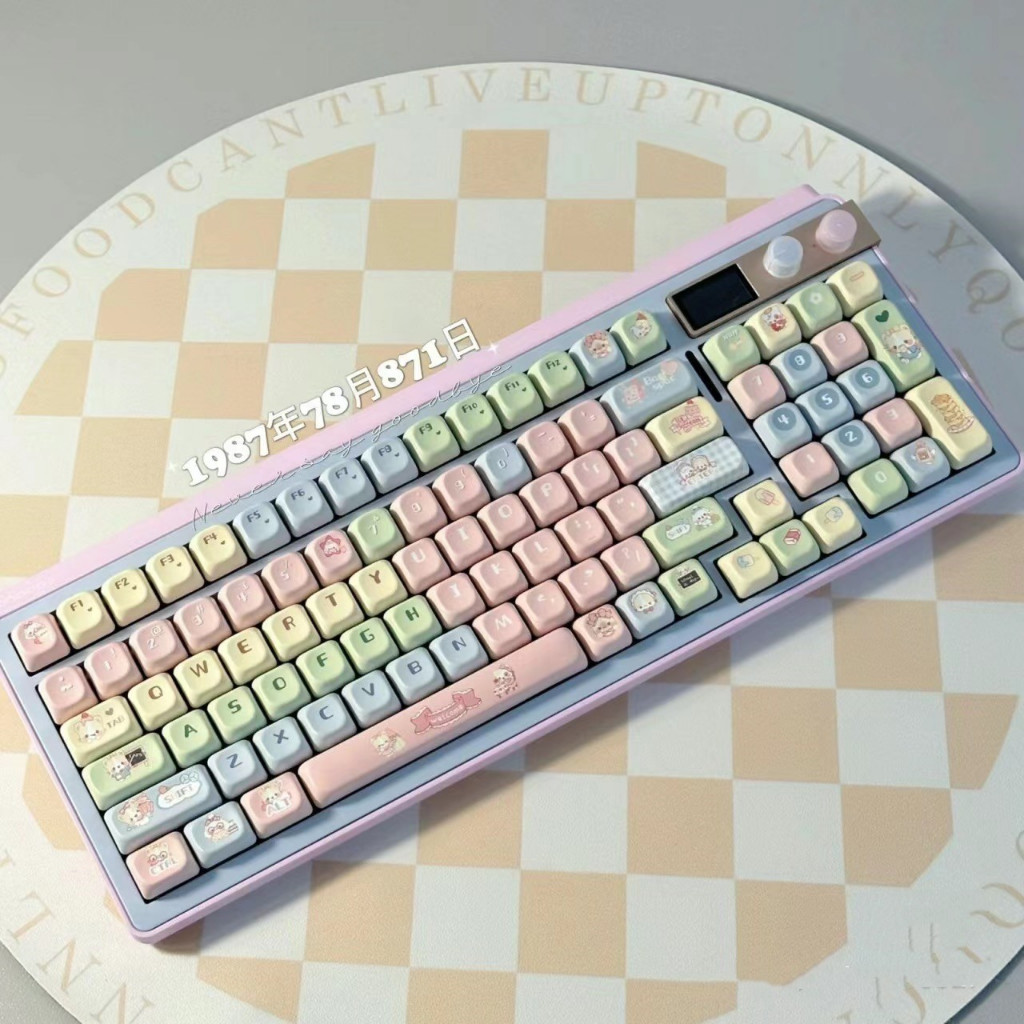 140 คีย์ ปิคนิค Keycap Cherry/FOA ความสูง PBT วัสดุ ระเหิดความร้อนห้า ...