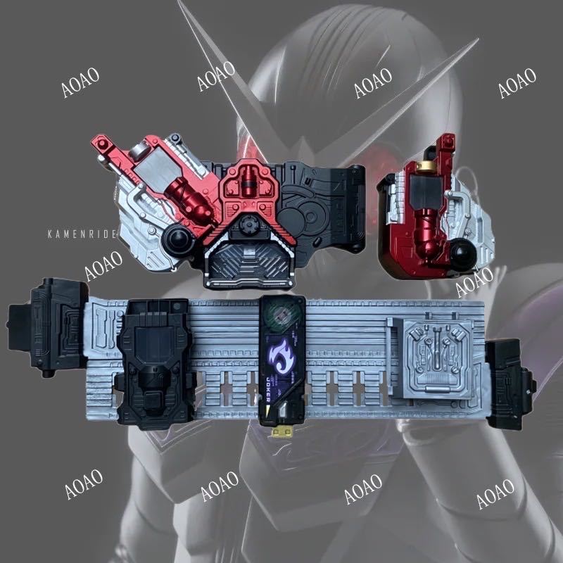 Kamen Rider W Driver Dx สายพานไดรเวอร์ DX หน่วยความจํา Joker Cyclone Eternal Skull METAL FANG ...