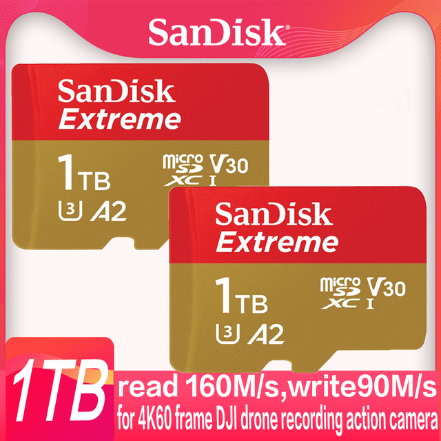 การ์ดหน่วยความจํา Micro SD 1TB 16GB 32GB 64GB 128GB 256GB 512GB แบบพกพา | Shopee Thailand