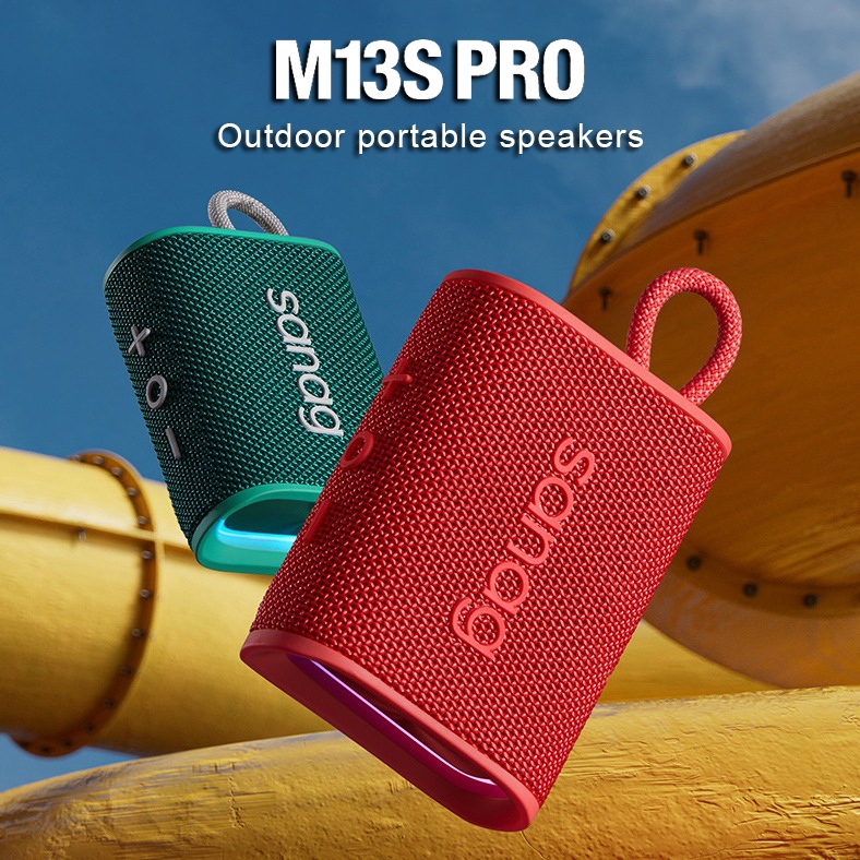 Sanag M13S PRO ลําโพงซับวูฟเฟอร์บลูทูธไร้สาย 5W IPX7 กันน้ํา ขนาดเล็ก ...