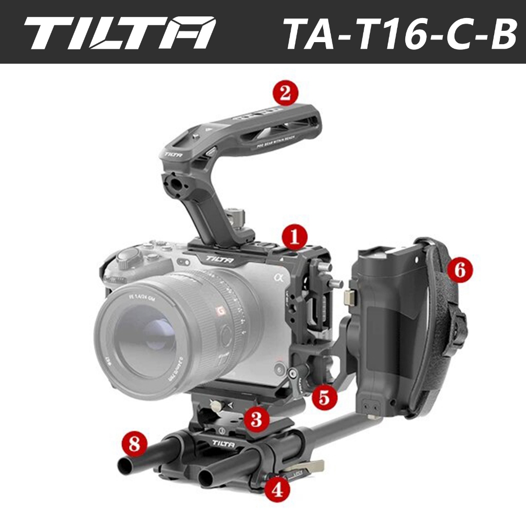Tilta TA-T16-C-B กรงกล้อง แบบเต็ม น้ําหนักเบา สําหรับ Sony FX3 FX30 Pro FX3 FX30 | Shopee Thailand