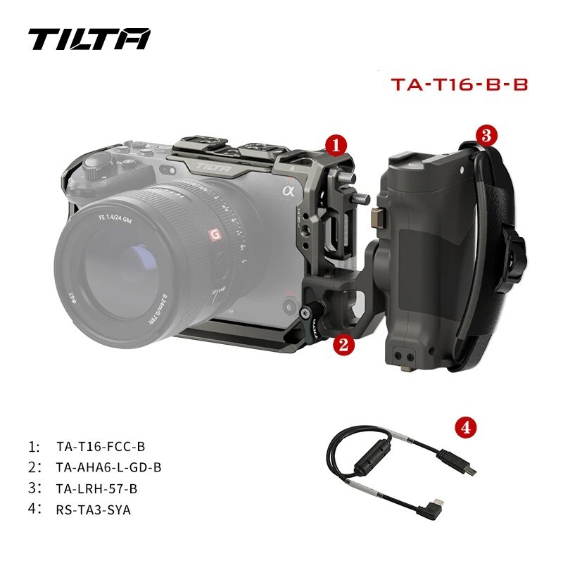 Tilta TA-T16-C-B กรงกล้อง แบบเต็ม น้ําหนักเบา สําหรับ Sony FX3 FX30 Pro FX3 FX30 | Shopee Thailand