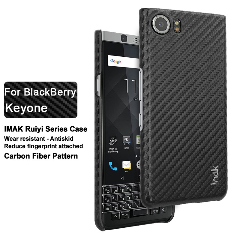 imak เคสโทรศัพท์มือถือหนังแข็ง คาร์บอนไฟเบอร์ แบบบาง สําหรับ BlackBerry ...