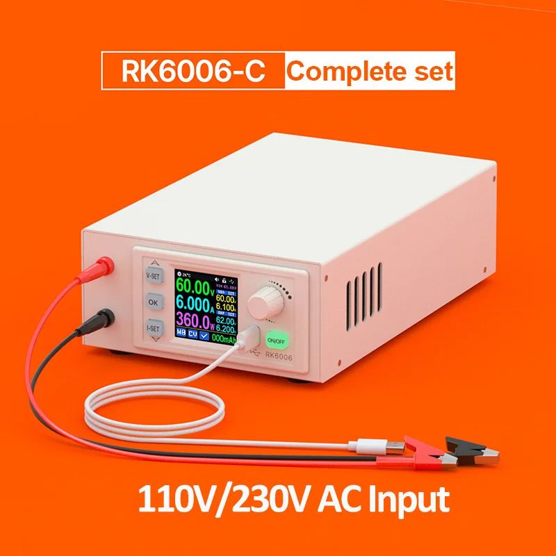 Rk6006 RK6006-BT พาวเวอร์ซัพพลายควบคุมแรงดันไฟฟ้า 6A 60V DC DC RK6006-C ...