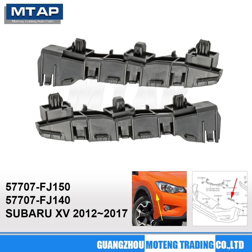 กันชนด้านหน้าด้านข้างสําหรับ SUBARU XV GP3 GP7 2012 ~ 2017 ด้านหน้ากัน ...