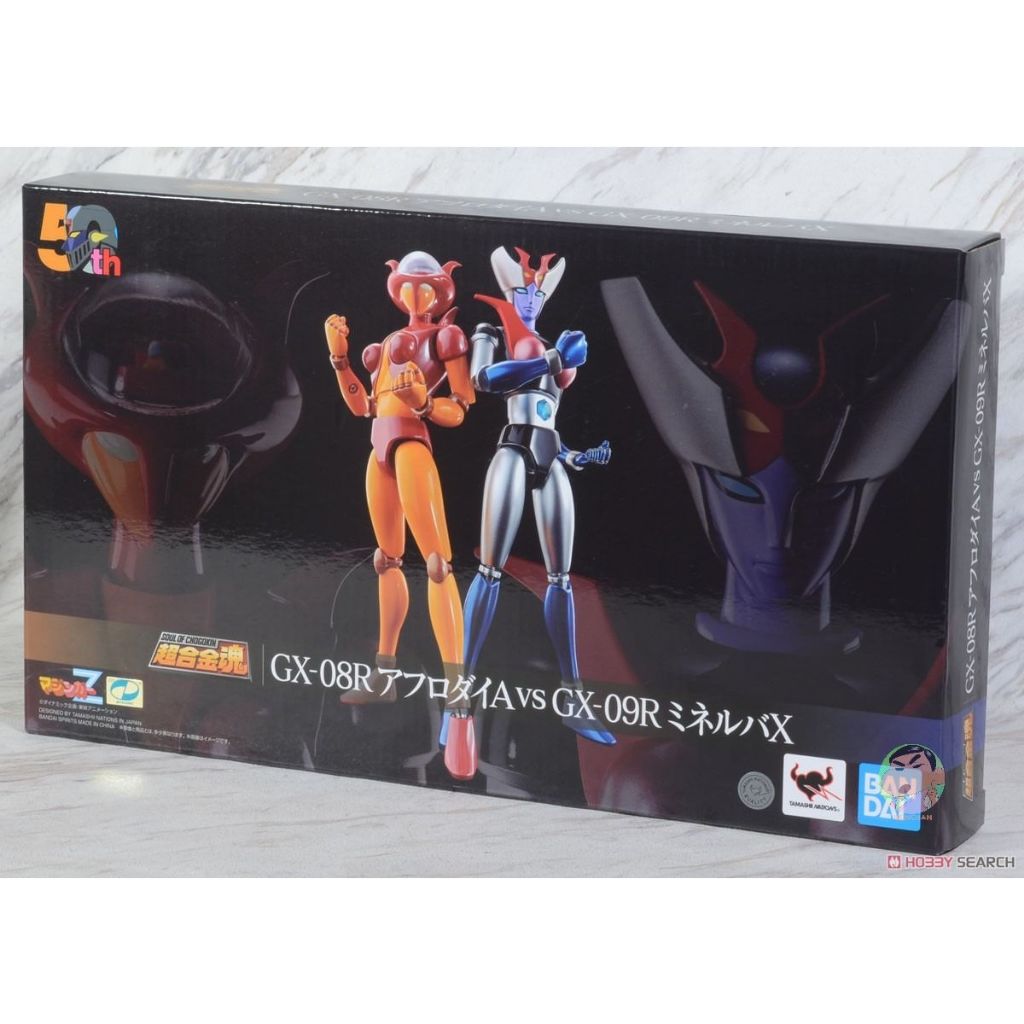 Bandai Soul of Chogokin GX-08R Aphrodai A vs GX-09R Minerva X Complete Model | Shopee Thailand