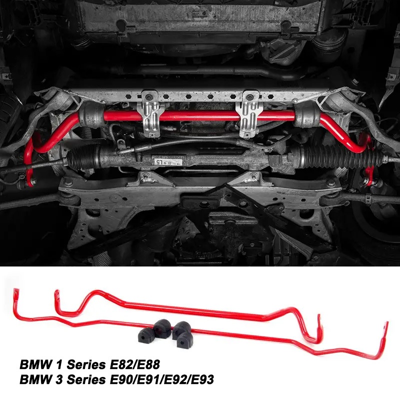 Adj. Front/Rear Sway Bar Set กันโคลงหลังล่าง 28 มม. 22 มม. LVTU Performance ตรงรุ่น BMW E82 ...