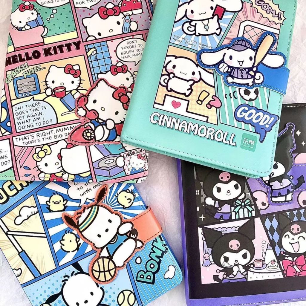 สมุดโน้ตไดอารี่แม่เหล็ก ลาย Sanrio Pacha Dog kt Cat Kuromi b6 แนวนอน ...