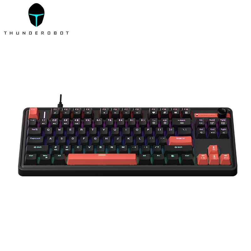 Thunderobot K87pro คีย์บอร์ดเล่นเกมไร้สาย บลูทูธ 2.4G 84 ปุ่ม | Shopee ...