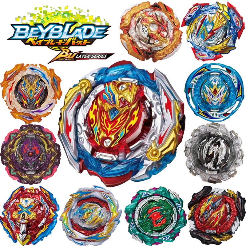 ลูกข่างเบย์เบลด Beyblade Burst BU Flame B-206 Barricade Lucifer B-205 ...