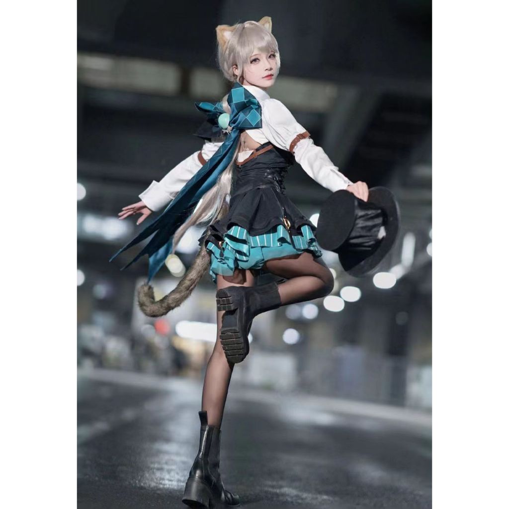 Genshin Impact Lynette Lyney Cosplay Costume ชุดคอสเพลย์ เกม สองมิติ ...