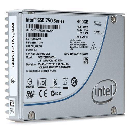 Intel SSD 750 Series 400GB MLC U.2 2.5 นิ้ว NVME SSDPE2MW400G4 | Shopee Thailand