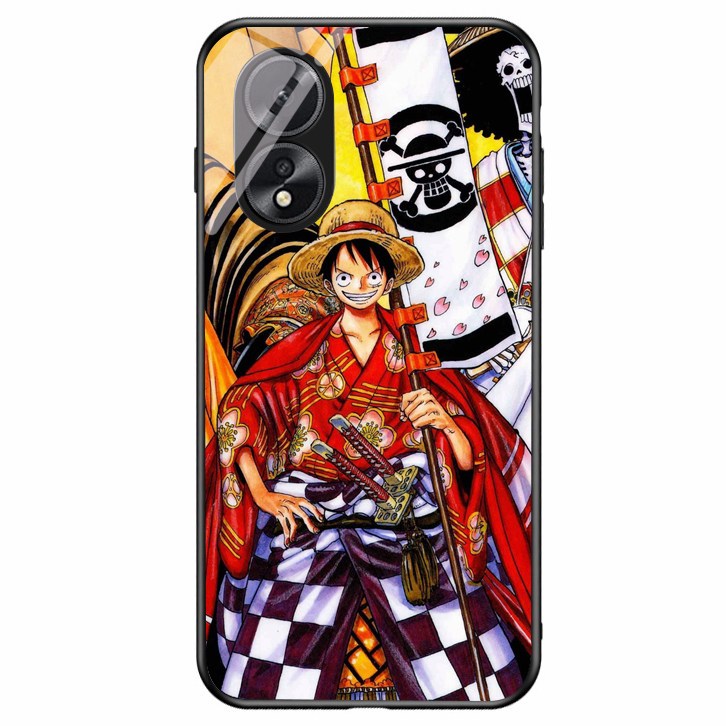 เคสโทรศัพท์มือถือกระจกนิรภัย แบบแข็ง กันกระแทก ลายการ์ตูนอนิเมะ One ...