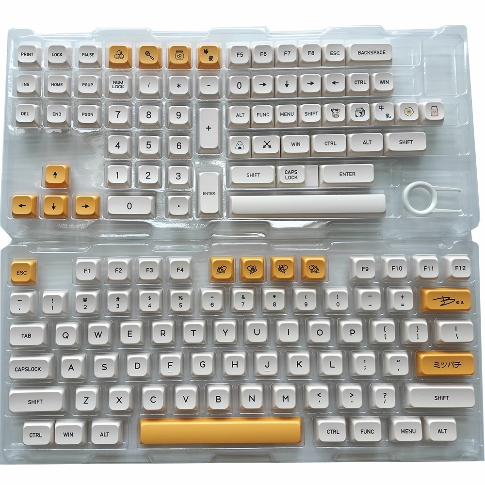 Honey Milk Thai Keycaps XDA Profile PBT Dye-sub Keycap แป้นพิมพ์กลไก ...