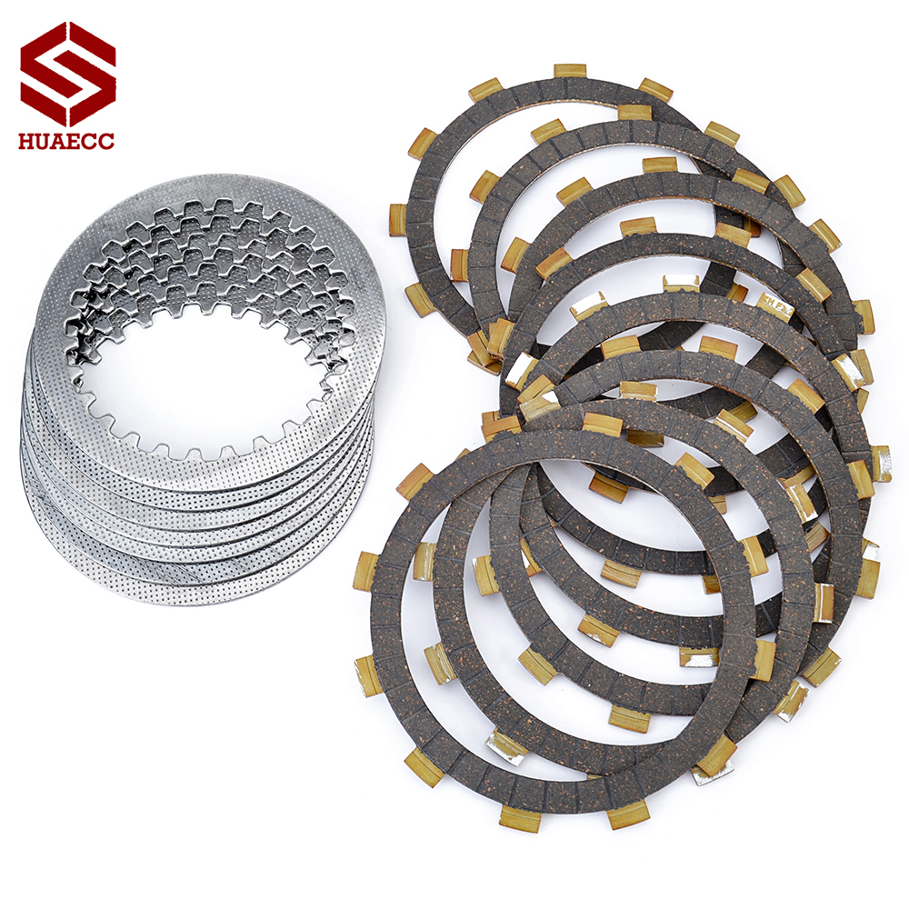 แผ่นอัดคลัทช์ และแผ่นเหล็ก สําหรับ Yamaha FZX750 FZ750 Genesis FZ700 ...