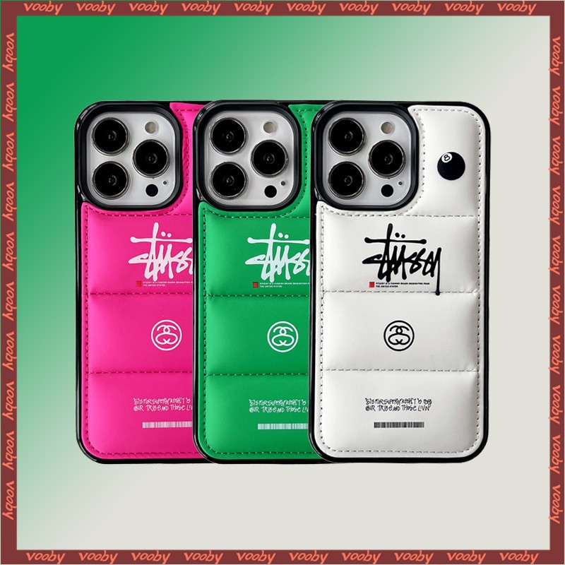 Classics stusy Black Ball 8 Graffiti Downแจ็คเก็ตเคสโทรศัพท์เหมาะสําหรับIPhone17 17AIR 17Pro 16 ...