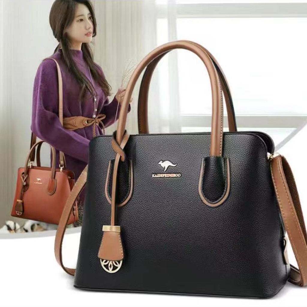 กระเป๋าถือ ความจุขนาดใหญ่ สไตล์ยุโรป และอเมริกา สําหรับผู้หญิง | Shopee ...