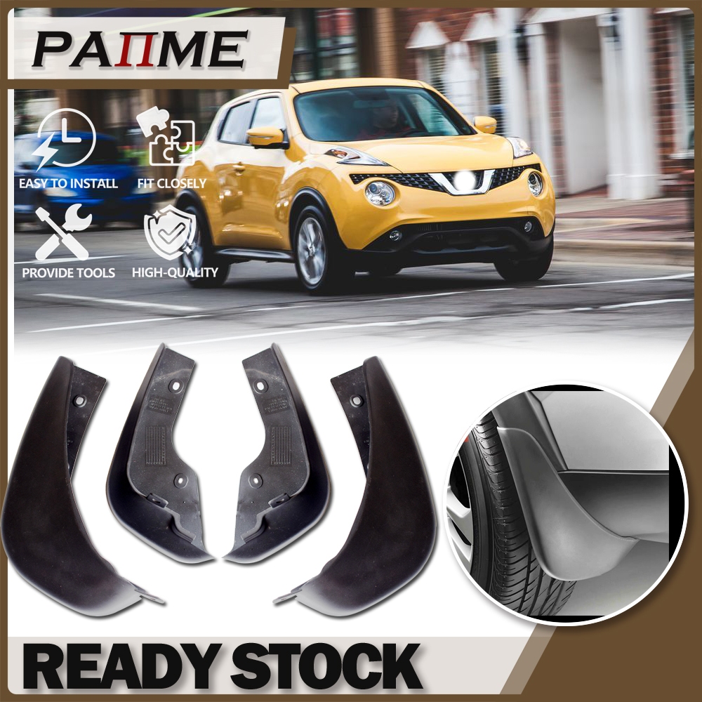 รถ MudFlaps สําหรับ NISSAN JUKE 2010-2019 Splash Guards ด้านหน้า ...