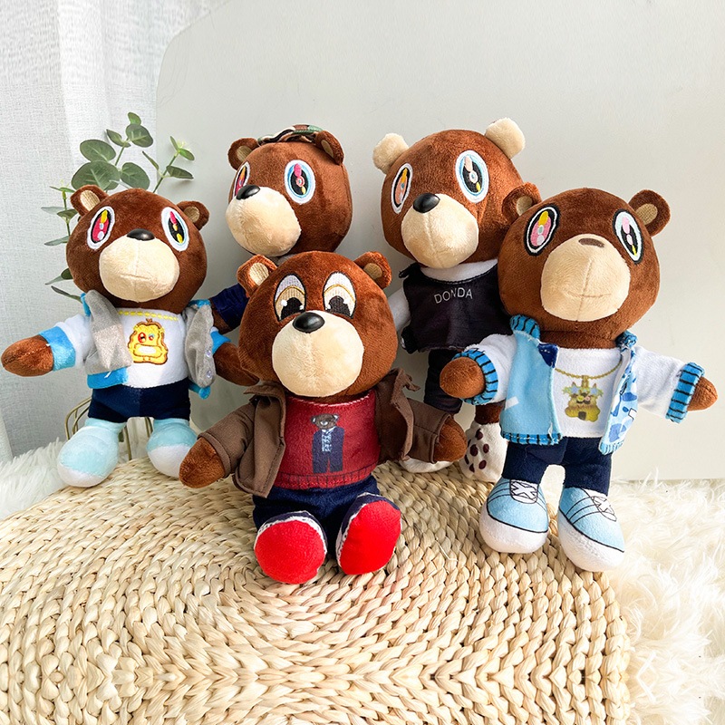 Kanye west Teddy bear Kanye graduation bear I wonder Kanye bear ของขวัญ ...