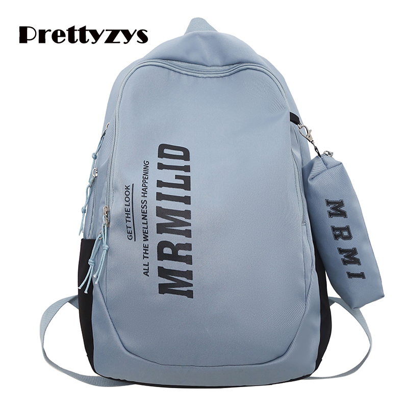 Backpack Prettyzys 2023 Korean Student Large capacity 15.6 inch For Couple Student | Shopee Thailand