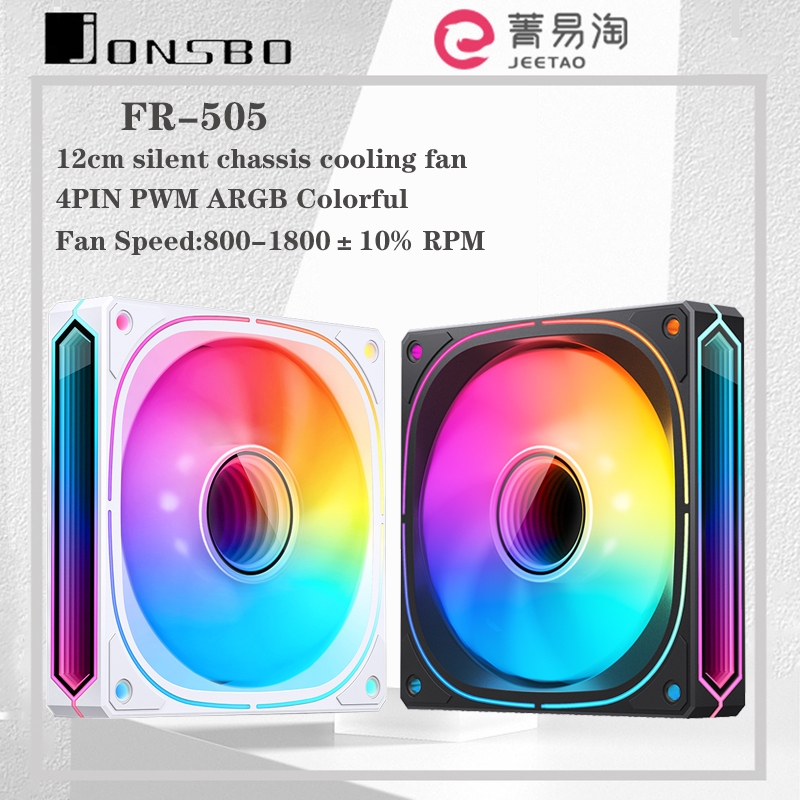 Jonsbo FR505 พัดลมระบายความร้อน CPU เสียงเงียบ 4Pin PWM 12 ซม. แบบ ...