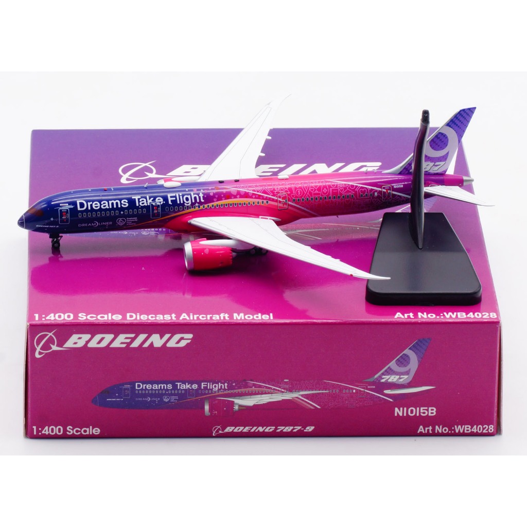 Wb4028 โมเดลเครื่องบิน 1:400 Boeing B787-9 Diecast Aircraft Jet Reg ...