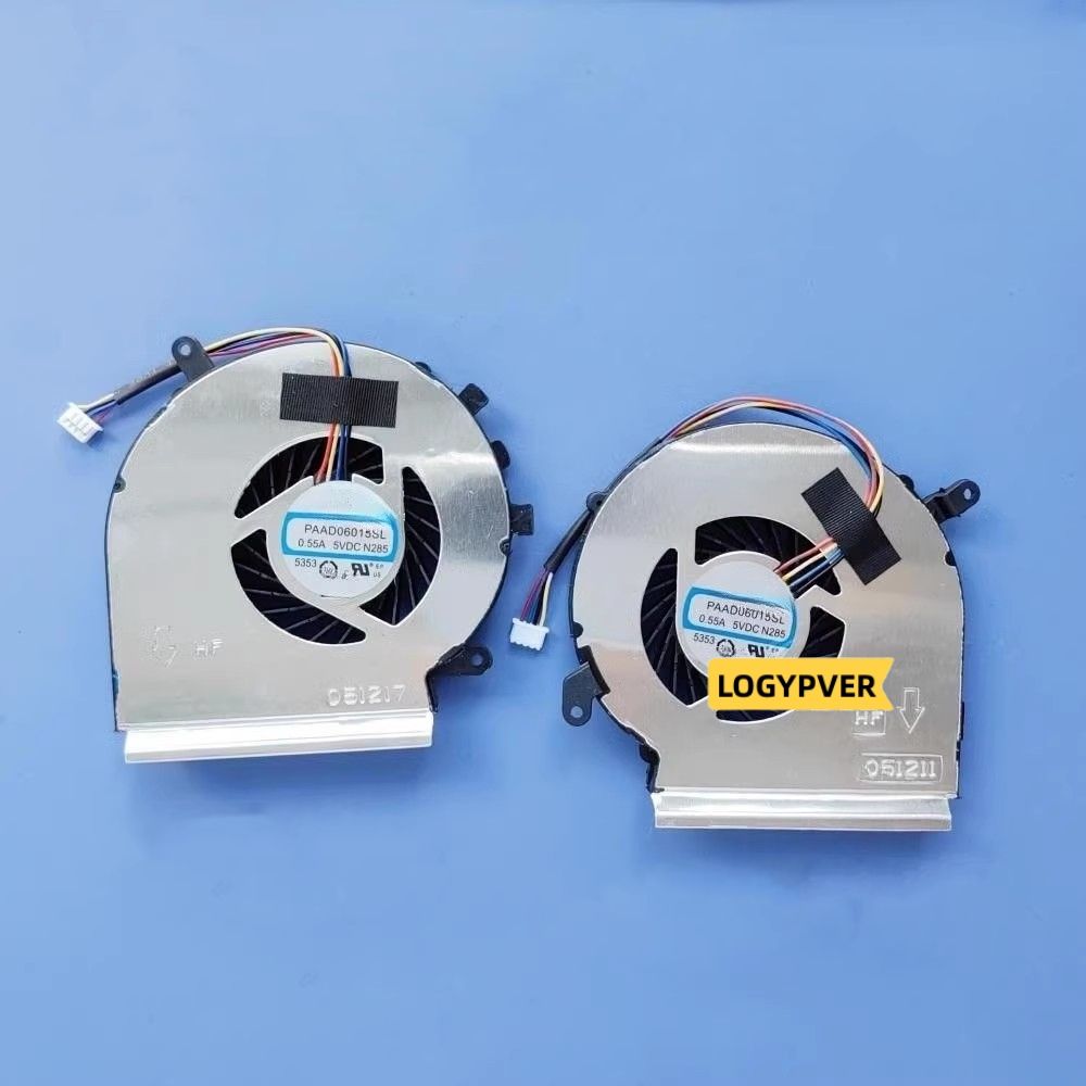 ใหม่ พัดลมระบายความร้อน CPU แล็ปท็อป สําหรับ MSI MS-16J9 MS-16JB GE62VR ...