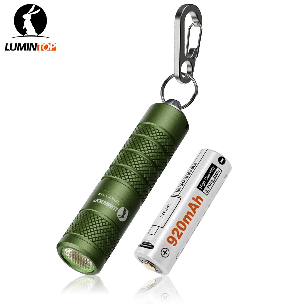 Silver Fox 14500 ไฟฉาย LED 760 Lumens ระยะยาว 70 เมตรพร้อมหางแม่เหล็ก E ...