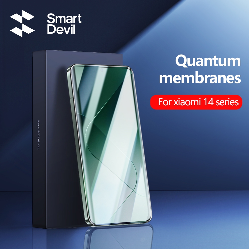 SmartDevil ฟิล์มกันรอยหน้าจอ แบบนิ่ม แบบเต็มจอ ลายปีศาจ สําหรับ Xiaomi 14Pro | Shopee Thailand