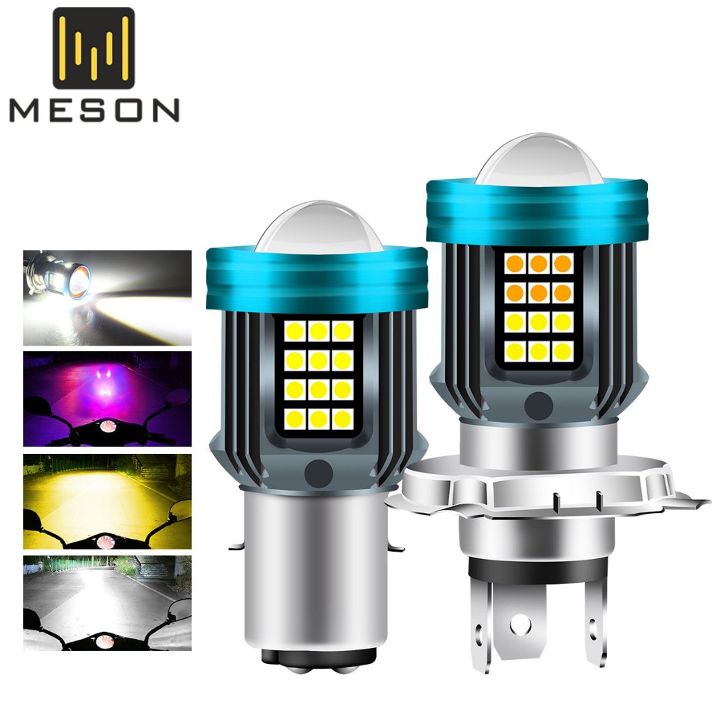 หลอดไฟตัดหมอก LED T19 P15D H6M P15D แสงสีเหลืองต่ํา และไฟสูง สีเหลือง ...