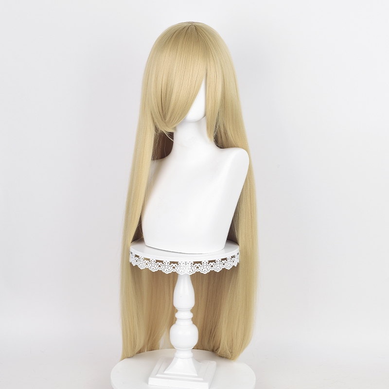 Women 100cm Long Bangs Thick Fluffy Wigs Universal Multicolor Modeling ...