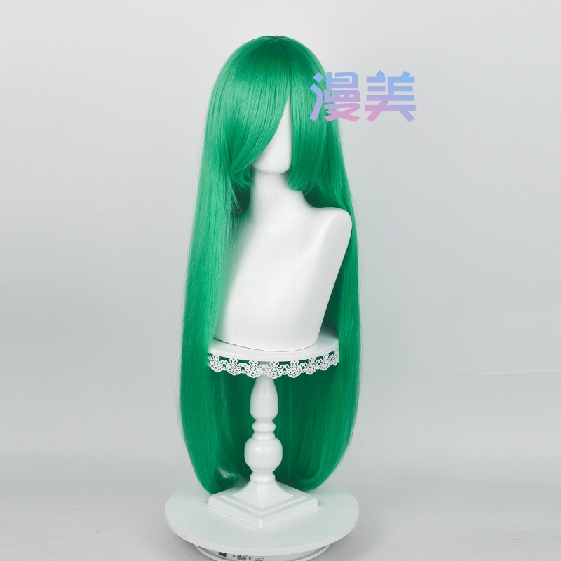Women 100cm Long Bangs Thick Fluffy Wigs Universal Multicolor Modeling ...