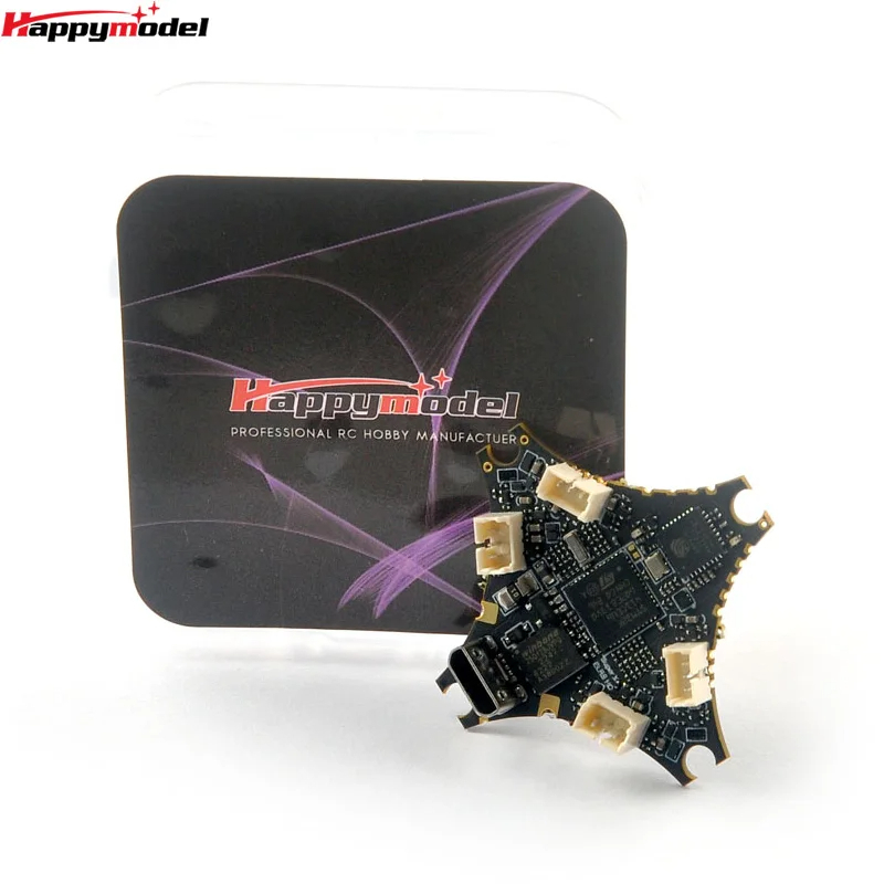 Happymodel SuperX HD ELRS 1-2S AIO ตัวควบคุมการบินในตัว 12A ESC UART ELRS V3 RX สําหรับ Mobula6 ...