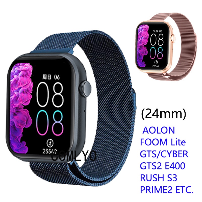 For Aolon Foom Lite s2 สายนาฬิกาข้อมือสมาร์ทวอทช์ สเตนเลส โลหะ สําหรับ ...