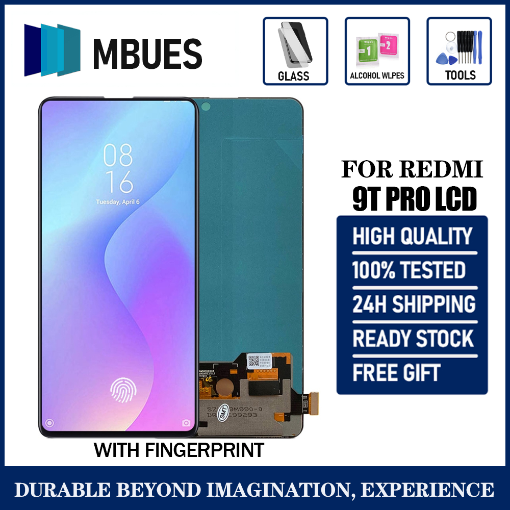 Xiaomi Mi 9T Pro LCD พร้อมการประกอบเครื่องหมุนหน้าจอสัมผัสลายนิ้วมือ ...