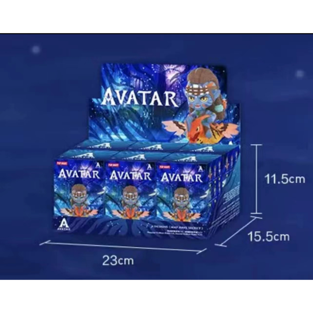 P POPMART POPMART Avat Avatar Series Mystery Box ของเล่นฟิกเกอร์ Sci-Fi ...