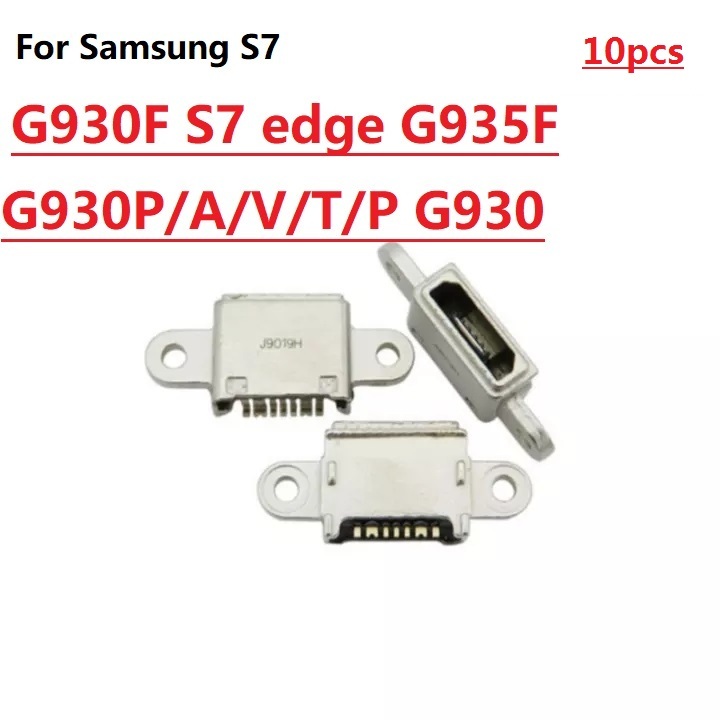 อะไหล่ปลั๊กแจ็คซ็อกเก็ตชาร์จ Usb 7 Pin สําหรับ Samsung S7 G930F S7 edge ...