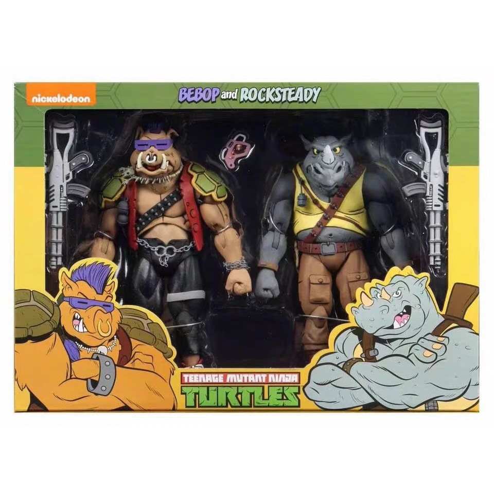 Neca 2017SDCC limit โมเดลมือถือ รูปหัวกระทิงนินจา เต่า หมู | Shopee ...