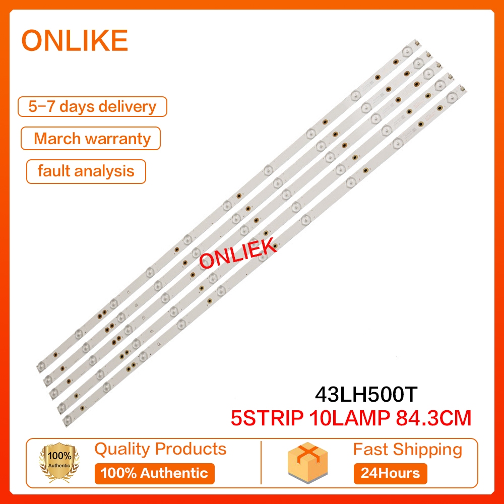 แถบไฟแบ็คไลท์ทีวี LG 43 นิ้ว 43LH500T LB43015 V0-03 LB43101 L42F220B ...