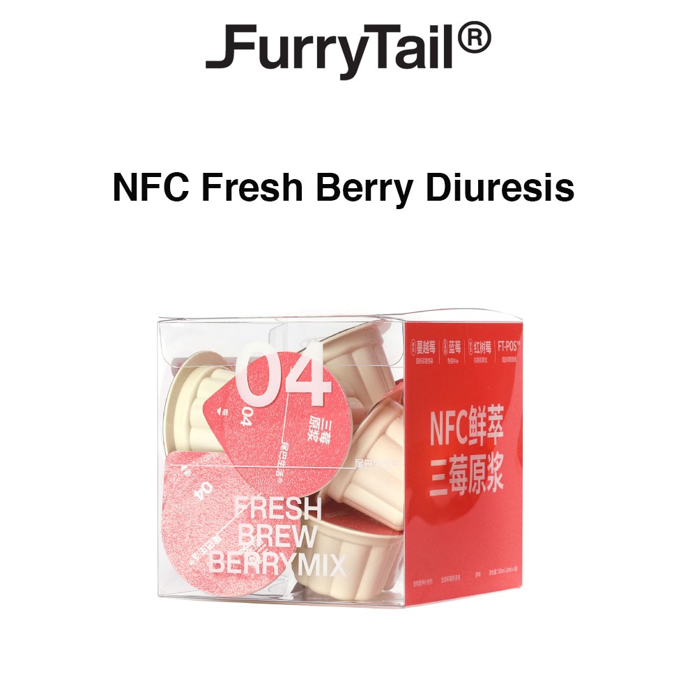 Furrytail ครีมบํารุงผิวหน้า PET NFC Fresh Extracted Three Berry Liquid Original Milk Cat ขนาด 20 ...