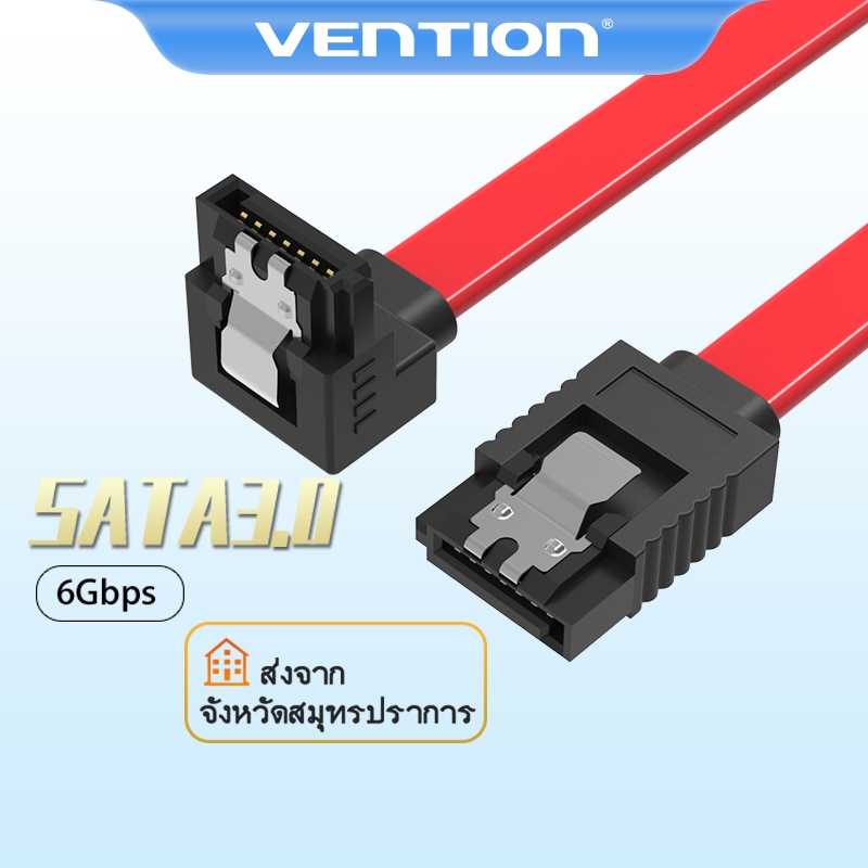 Vention Sata Cable แบบตรงและ HDD Sata 3.0 Sata Connector สําหรับ Iii ...