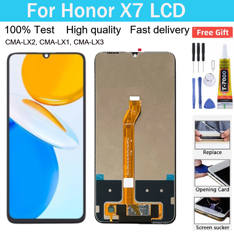 อะไหล่หน้าจอสัมผัส LCD แบบเปลี่ยน สําหรับ Honor X7 | Shopee Thailand