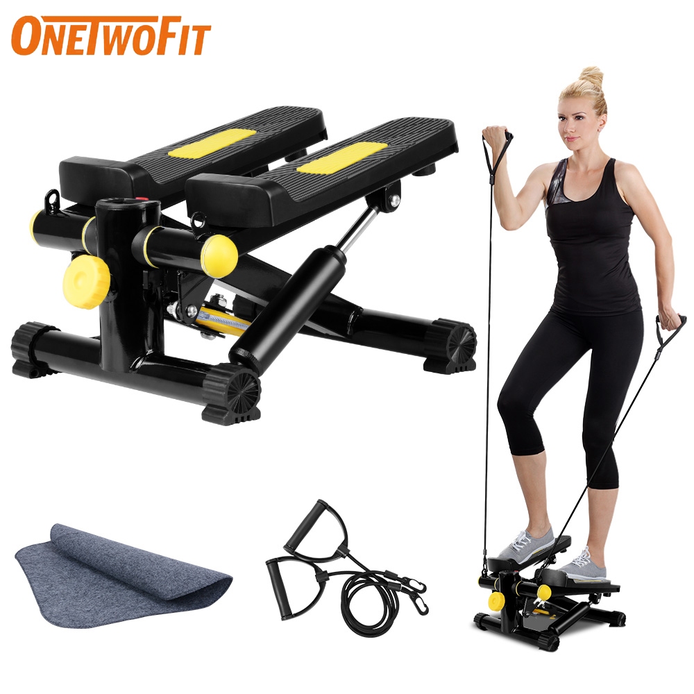 Onetwofit สเต็ปเปอร์ Mini Stepper ขนาดเล็ก บริหารต้นขา เครื่อง ...